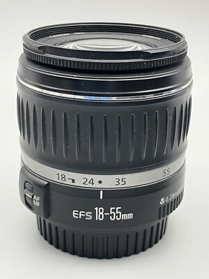 Canon 18-55mm F3.5-5.6 Lens Non IS Version Black | eBay