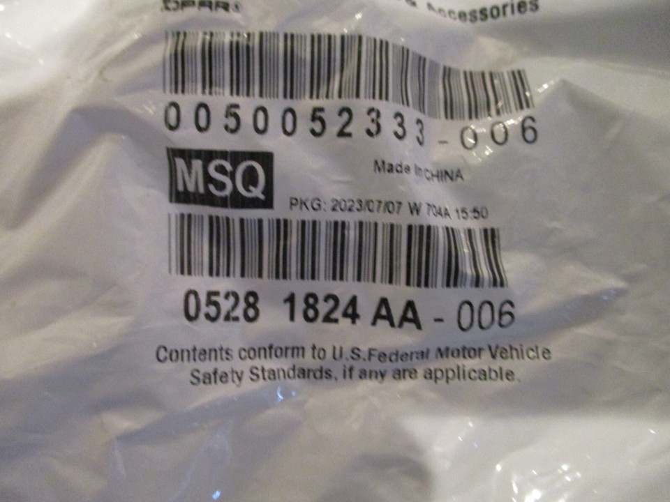 OEM 6 Mopar Lower Intake Seals/Gasket #05281824AA 2017-2024 Chrysler ...