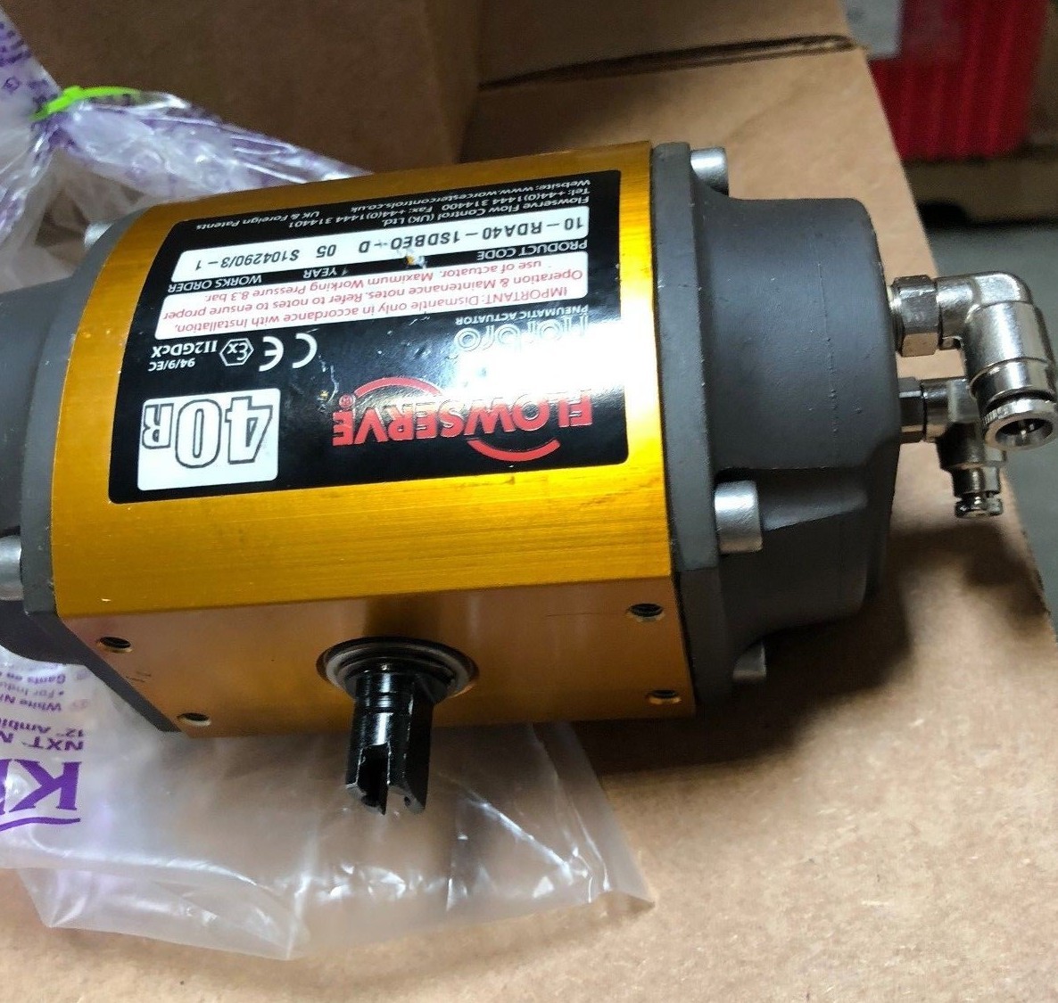 NORBRO PNEUMATIC ACTUATOR 10-RDA40-1SBEO-D | eBay