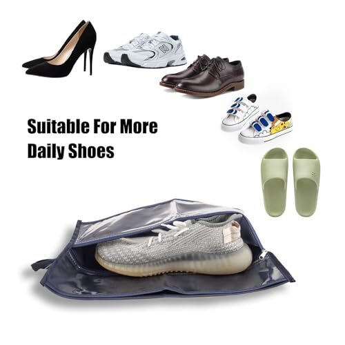 15 PCS Shoe Bags for Travel Waterproof Shoe Storage Organizer with ...