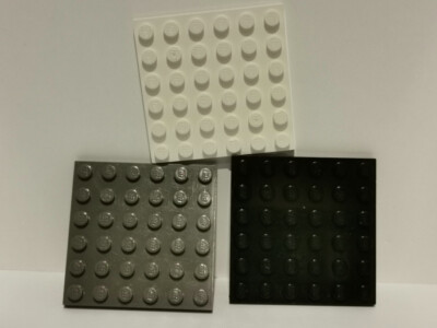 LEGO 3 Plaques Plates 6 x 6 Ref 3958 | eBay