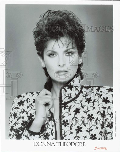 1983 Press Photo Singer Donna Theodore - hpp45300 | eBay