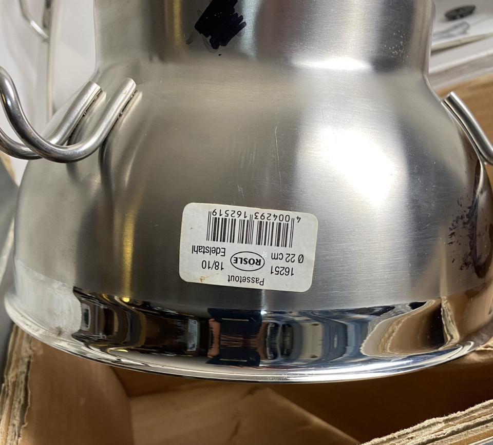 Rosle Passetout Stainless Steel Food Mill #16251 M085 | eBay