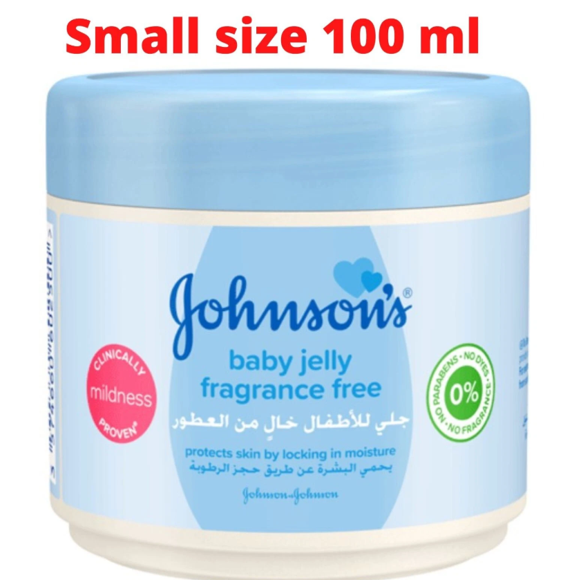1 Pack X Johnson's Baby Jelly (100 ml) - Fragrance Free ⭐FAST SHIPPING⭐ ...