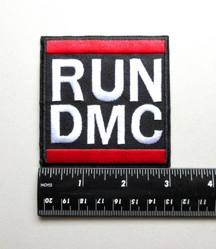 RUN DMC HIP HOP GROUP MUSIC BATTLE JACKET CLOTHING HAT EMBROIDERED IRON ...