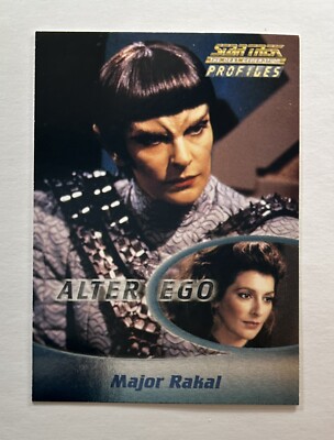 STAR TREK THE NEXT GENERATION SKYBOX PROFILES ALTER EGO AE6 MAJOR RAKAL ...