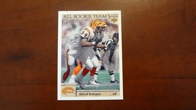 1992 UPPER DECK # 46 ALFRED WILLIAMS FOOTBALL CARD | eBay