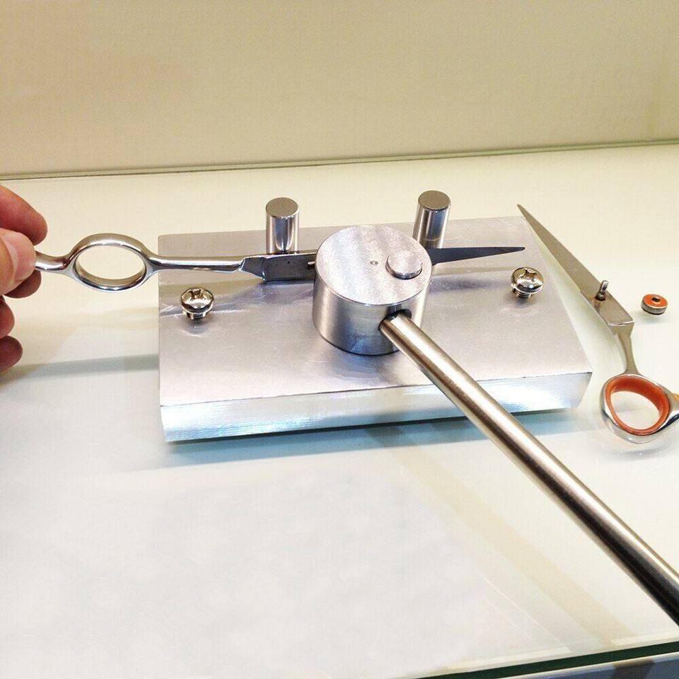 DIY Scissors Arc Corrector Twisting Tool Manual Barber Scissors Repair ...