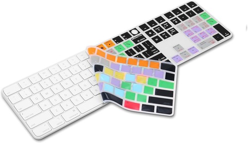 hotkey Silicone Keyboard Cover Skin for 2021 Released Apple iMac M ...
