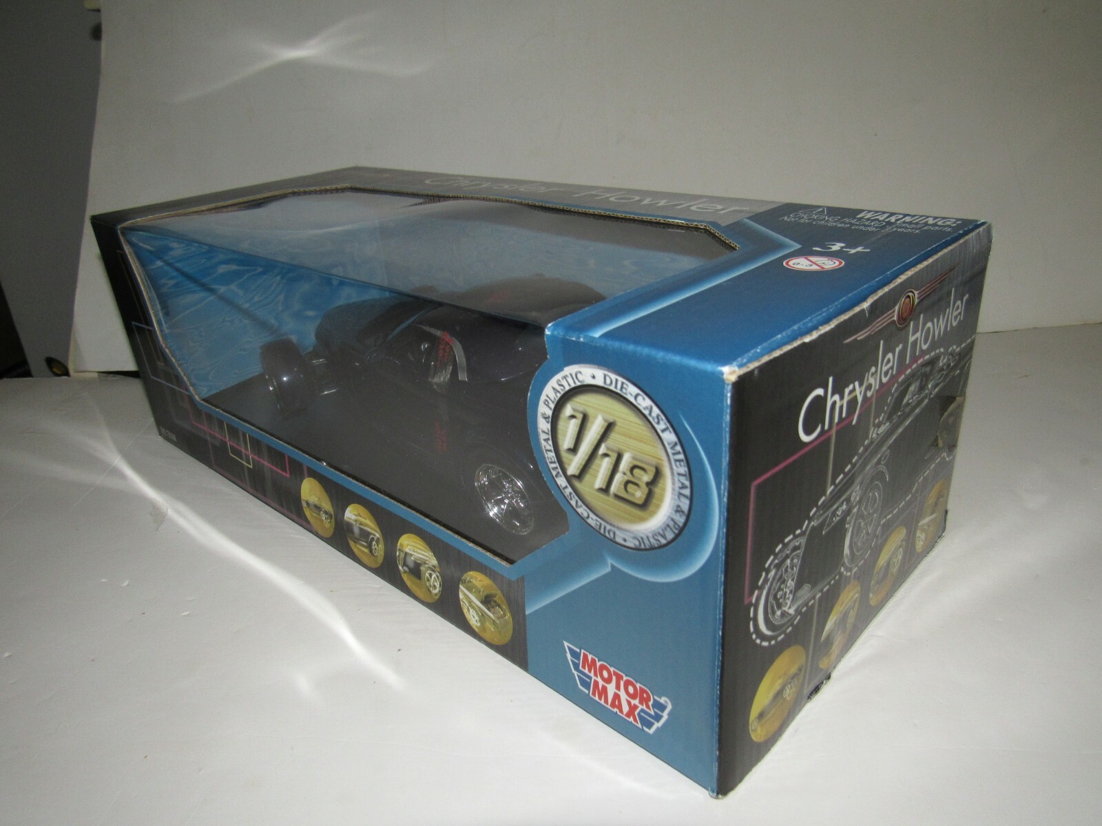 Chrysler Howler 1:18 die cast Motor Max dark blue | eBay