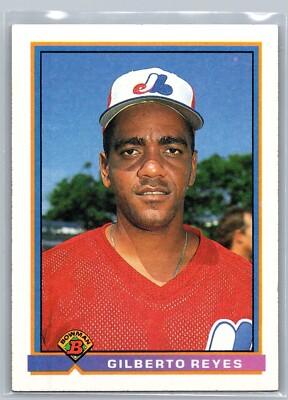 1991 TOPPS BOWMAN CARD # 447 Gilberto Reyes - Montreal Expos | eBay
