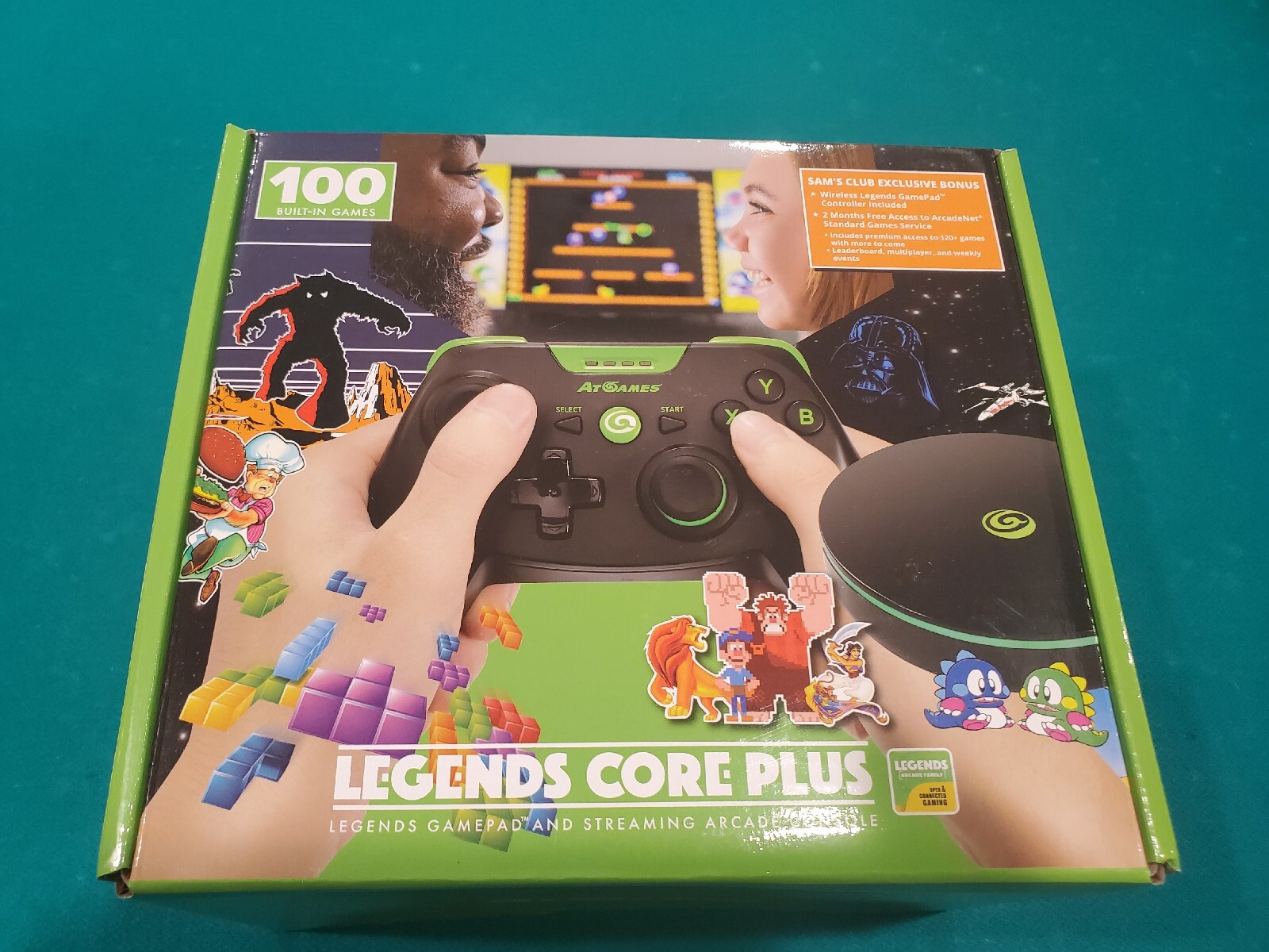 AtGames Legends Core Plus - Streaming Arcade Console 100 BUILT IN GAMES ...