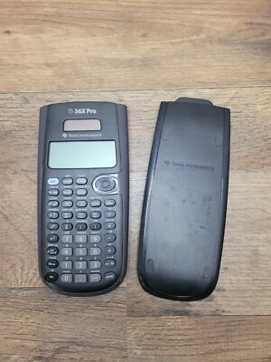 Texas Instruments TI-36X Pro Advanced Scientific 4-Line Screen ...