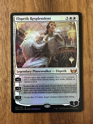 MTG - Elspeth Resplendent *FOIL PROMO PACK CARD** | eBay