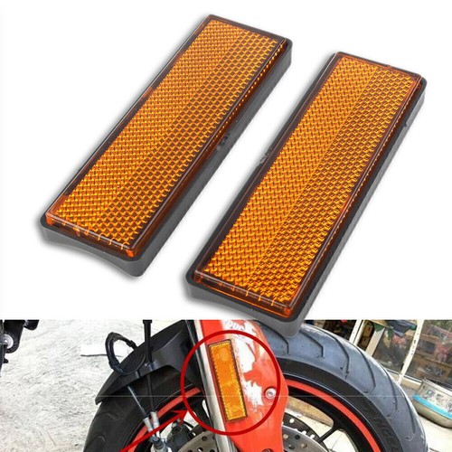 Motor Front Fork Leg Reflector Reflective Sticker fo Ducati motor ATV ...