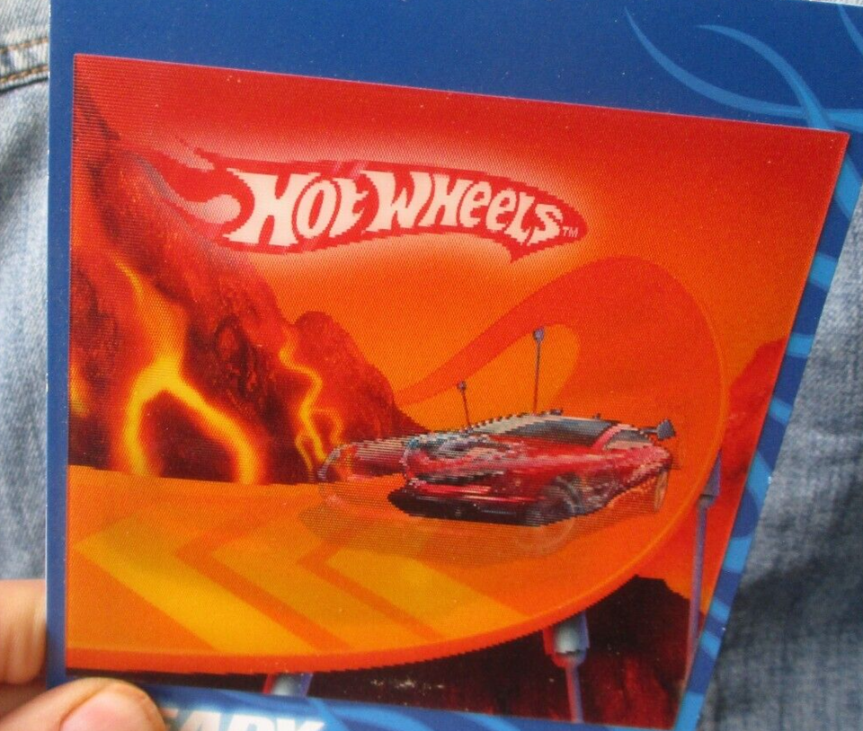 3D Lenticular HOT WHEELS Hallmark BIRTHDAY Greeting Card Brand New MG94 ...