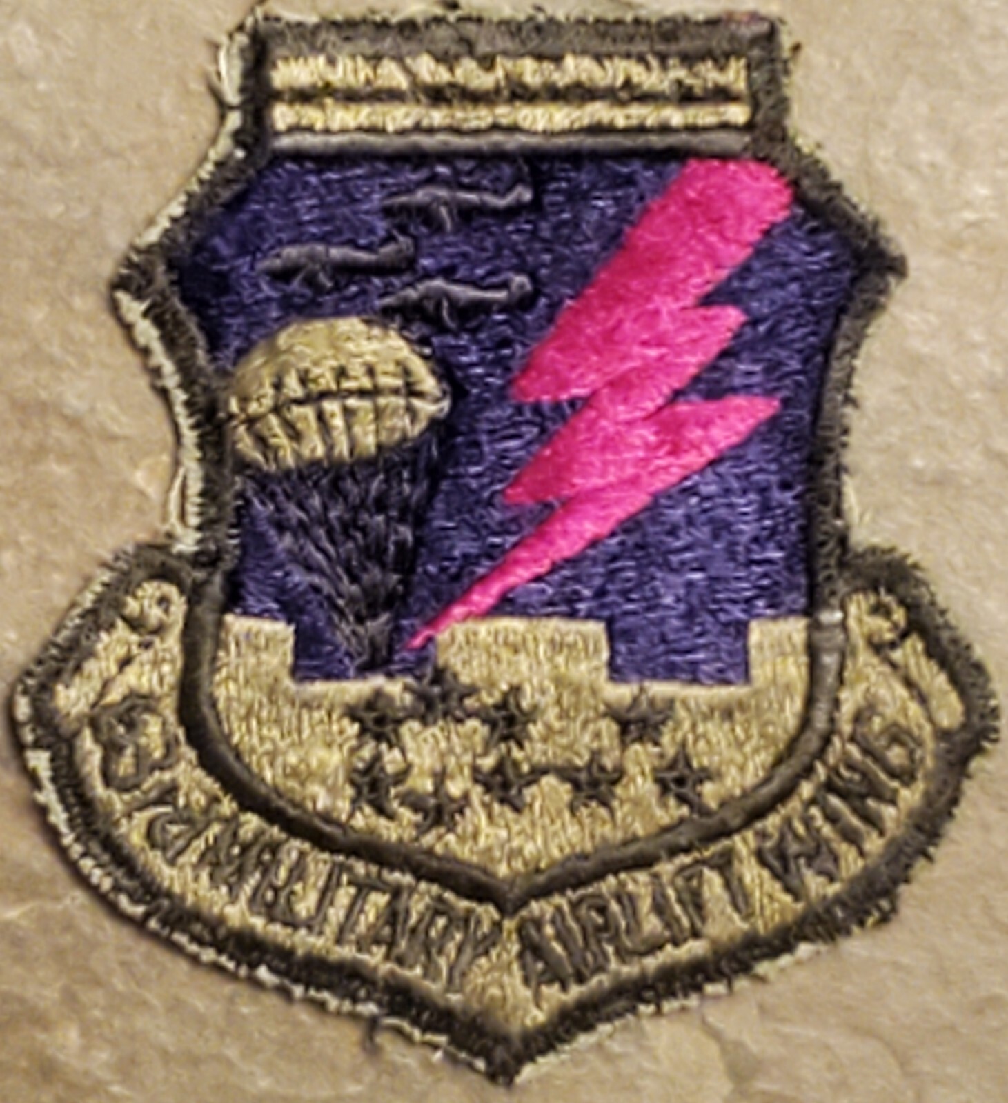 USAF 63rd MILITARY AIRLIFT WING MILITARY MAW PATCH Air Force SUBDUED ...