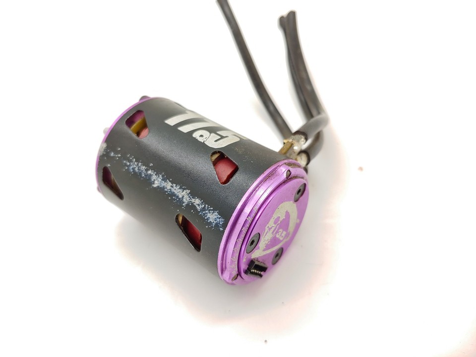 Team Trinity D3.5 17.5T Monster 1/10 Sensored 540 Brushless Motor Used ...