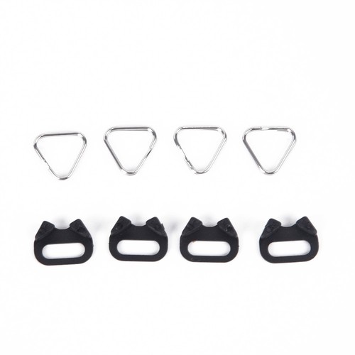 4* Triangular Split Rings Fit For Camera Back Belt Strap Buckle Parts ...