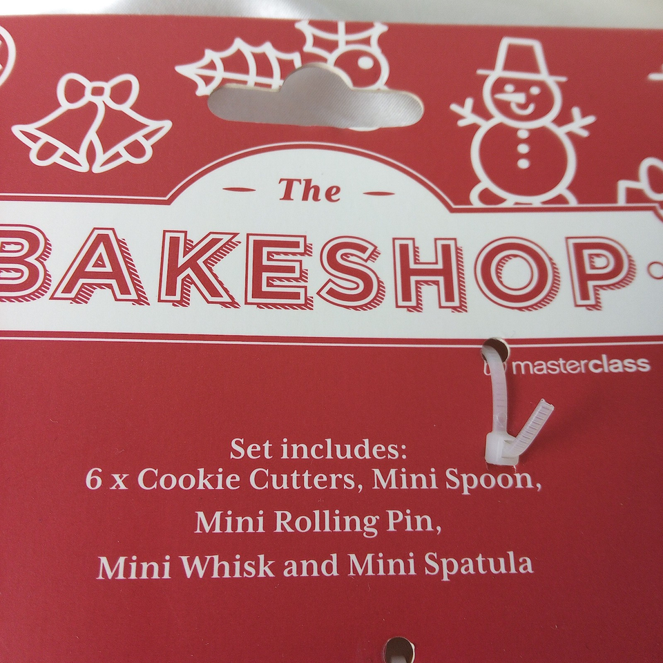 The Bakeshop Santa's Helper Kid's Christmas Cookie Cutter & Baking ...