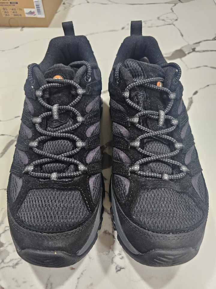 Merrell Moab 3 Black Night Size 9 Men's Hiking Trail Outdoor Adventure ...