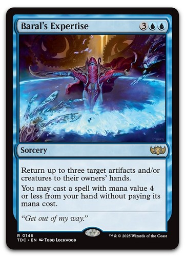 Baral's Expertise #146 (NM) Tarkir Dragonstorm TDC Magic MTG | eBay