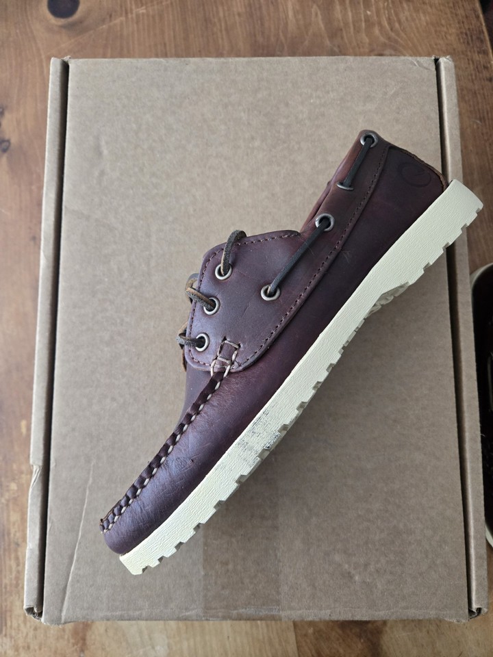 Origin USA American Made Bison Boat Shoes Men’s New 8D | eBay