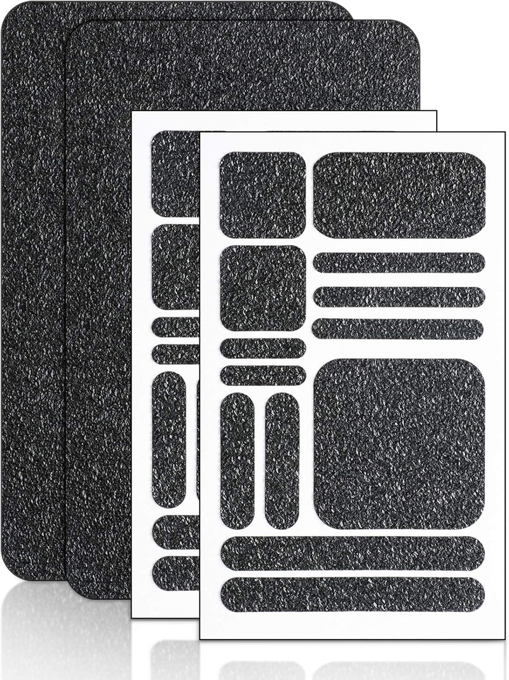 Zonon 4 Pieces Grip Phone Tape Sticker anti Slip Rubber Textured Phone ...