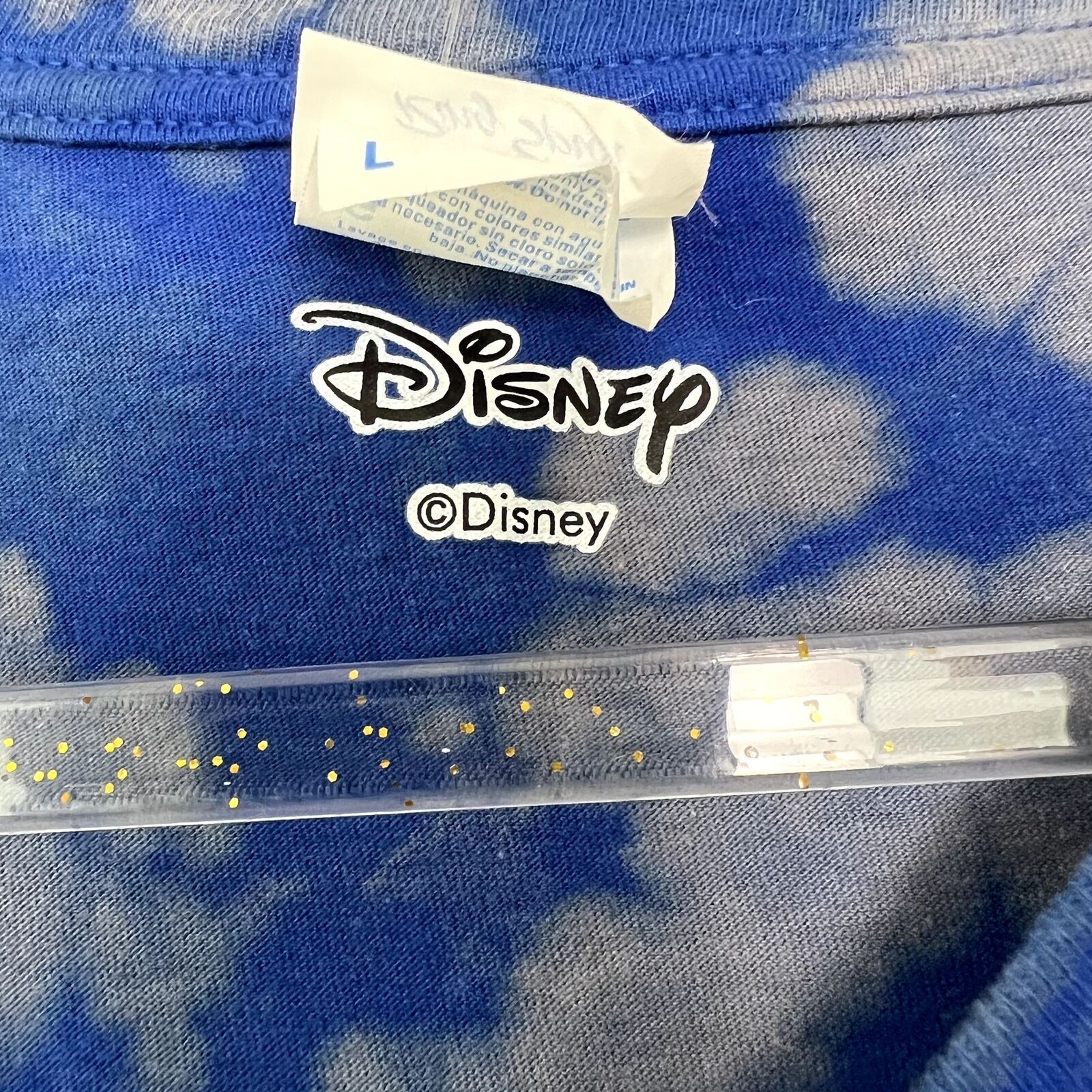 Upcycled Custom Bleach Tie Dye Disney Donald Duck Long Sleeve Graphic ...