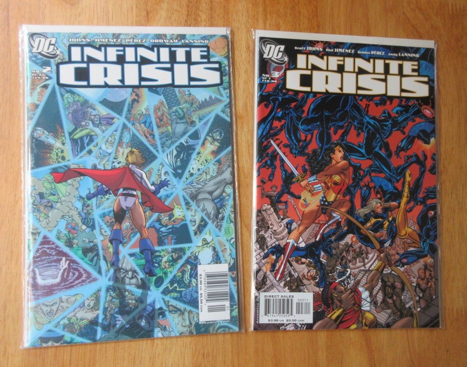Lot of 11 INFINITE CRISIS: 1-7 Complete Set/2005 +Countdown +Aftermath +2! (NM-) | eBay
