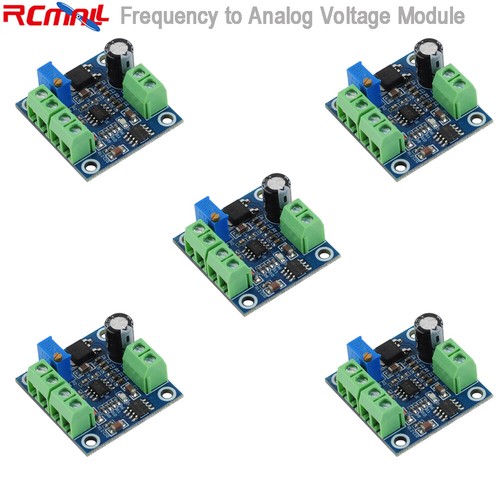 5pcs Frequency to Analog Voltage Module 0-1KHz to 0-10V Converter Board ...