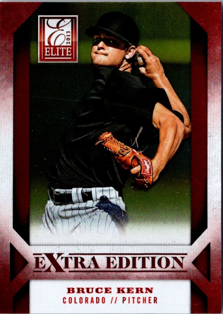 2013 Panini Elite Extra Edition Bruce Kern #57 Colorado Rockies ...