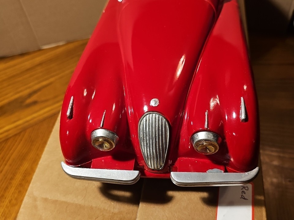 Vintage Doepke Model Toys Jaguar XK120 18" Excellent!! Red | eBay