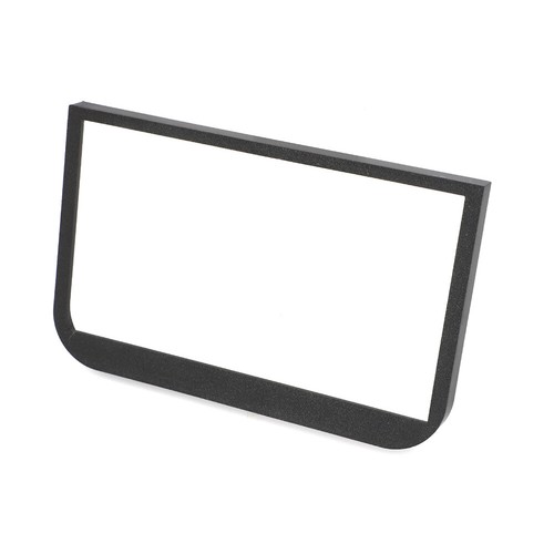 Double Din Head Unit Bezel & Square HVAC Faceplate For BMW E36 325 328 ...