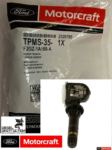 TPMS35 OEM Genuine Ford Motorcraft Tire Pressure Monitor Sensor F2GZ ...