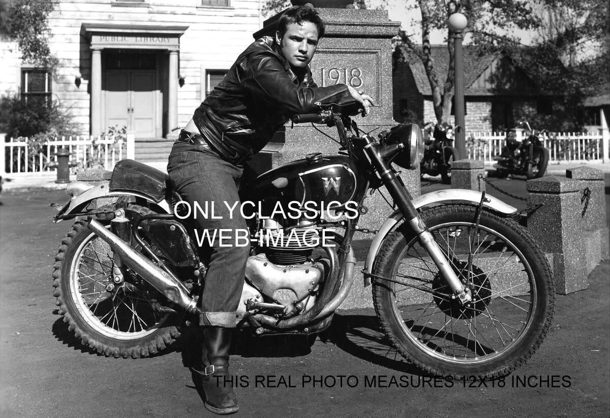 Marlon Brando Wild One Motorcycle