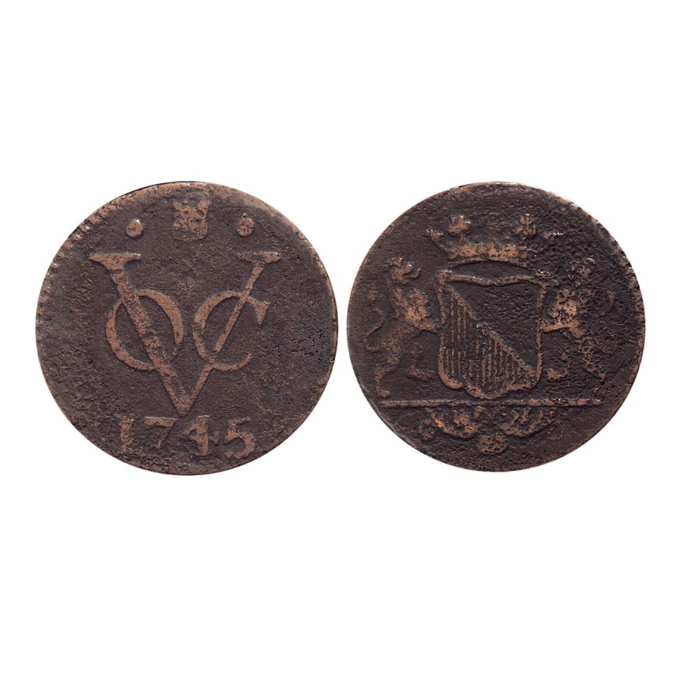 The First York Penny Coin | Over 225 Years Old | Copper One Duit ...