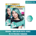 2X MIRANDA 3D Permanent Hair Dye Shine Color Pastel #MC-P3 Precious ...