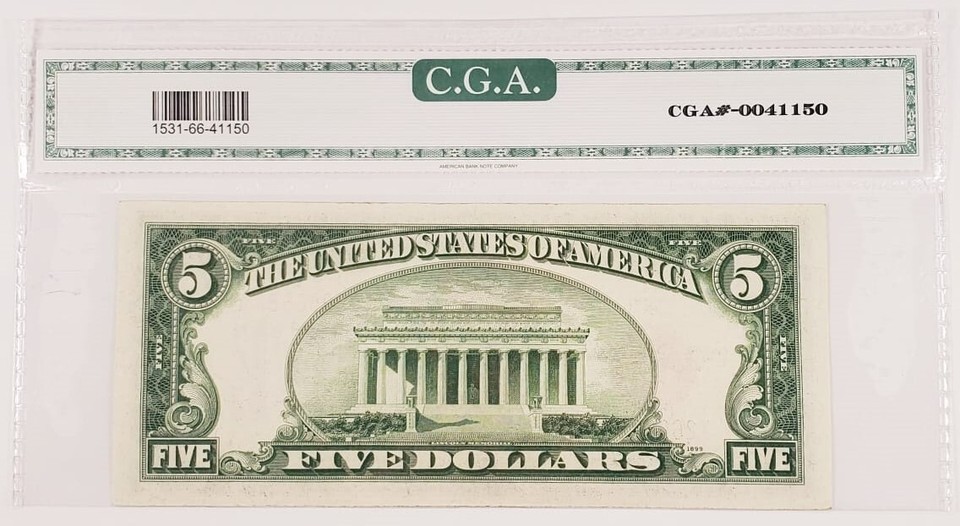 1928-F $5 United States Note in Gem Uncirculated Condition FR #1531 | eBay