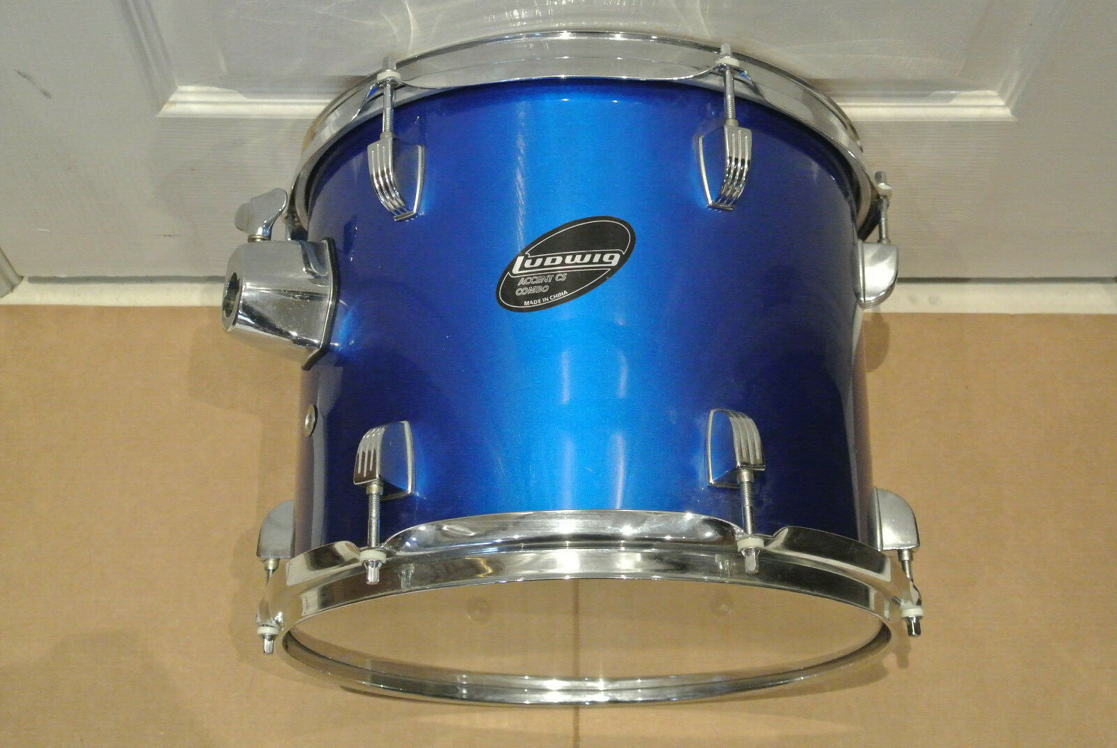 LUDWIG ACCENT CS COMBO 12" RACK TOM in BLUE for YOUR DRUM SET! LOT #F930 | eBay
