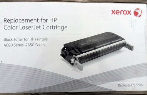 New Genuine Xerox 6R941 Black Toner Cartridge for HP C9720A in 4600/ ...
