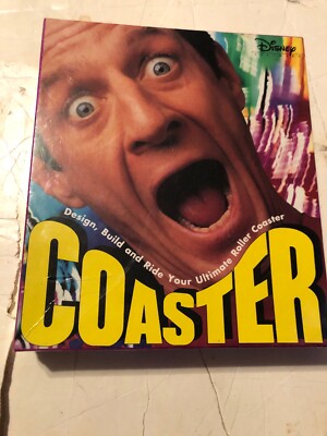 Coaster Disney Software 1993 Vintage Big Box PC Computer Video Game ...
