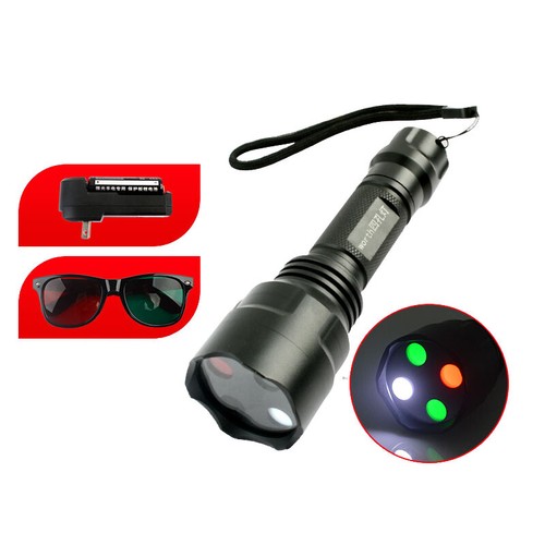 4 Dot Test with Red Green Glasses Torch for Strabismus Amblyopia ...