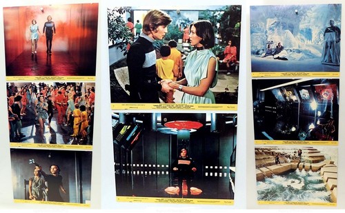 LOGAN'S RUN MOVIE 1976 Mini LOBBY CARD SET(8) 8x10 Original MICHAEL ...