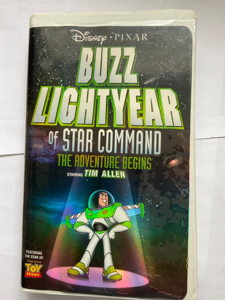 Buzz Lightyear of Star Command: The Adventure Begins (VHS, 2000) VHS ...