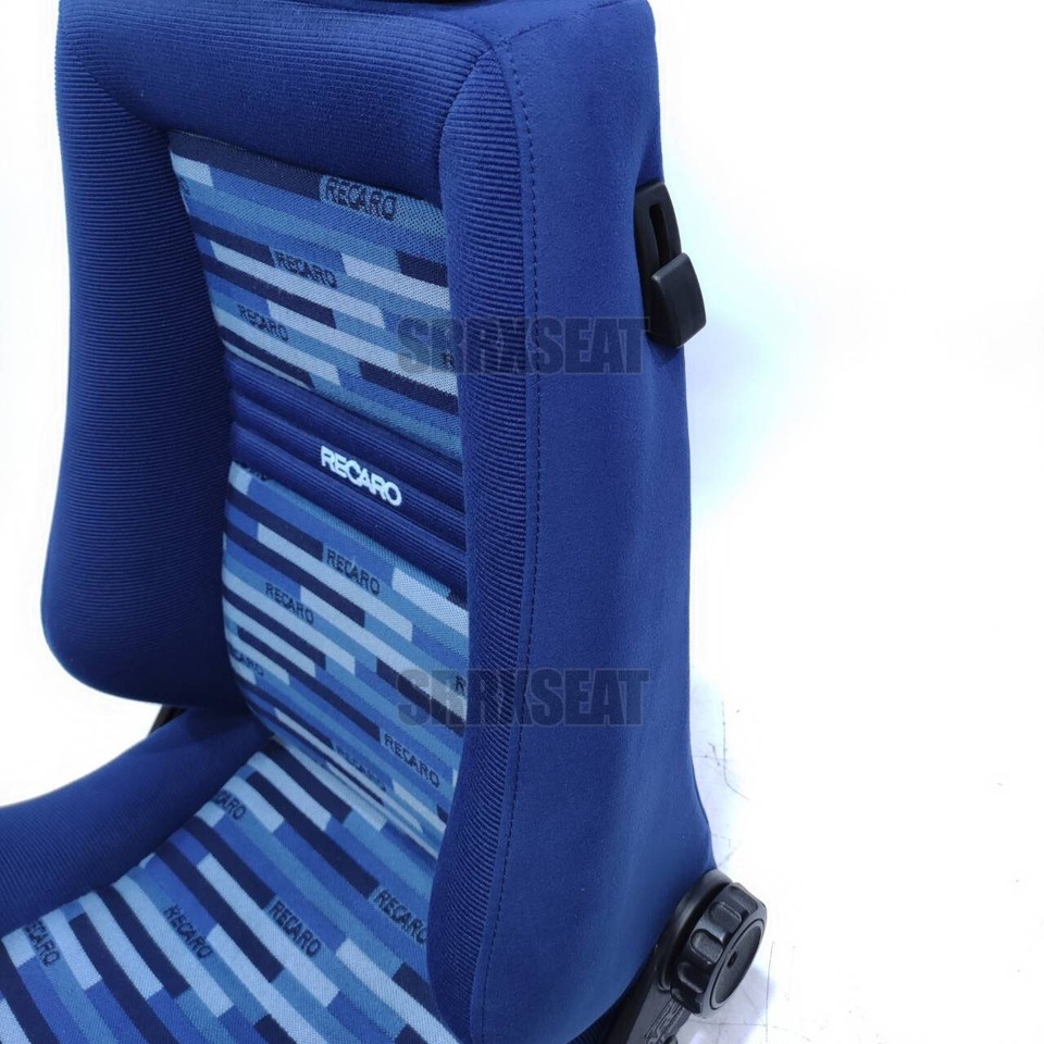 【1 PAIR】AUTHENTIC RECARO LXB CROSS BLUE SCATTERING Good Condition | eBay