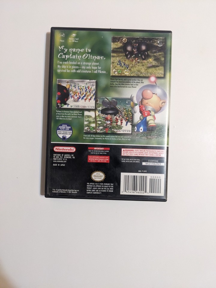 PIKMIN - (Nintendo Cube 2001) CIB Complete Game | eBay