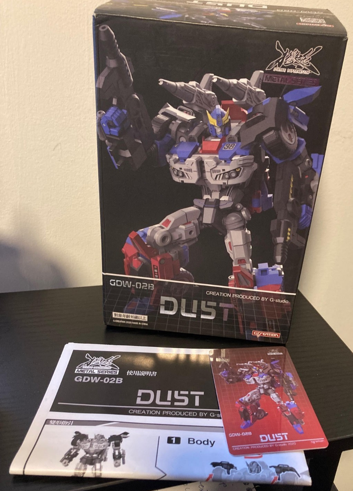 G-Creation GDW-02B Dust IDW Smokescreen Limited Edition toy ...