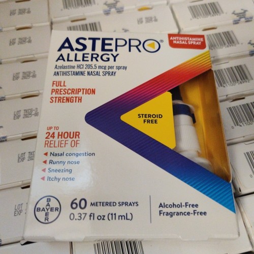 Bayer Astepro Allergy Nasal Spray - 60 Metered Sprays, 0.37 fl oz Exp ...