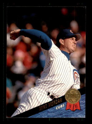 1993 BASEBALL 1993 Leaf Mike Morgan Chicago Cubs #123 1 | eBay